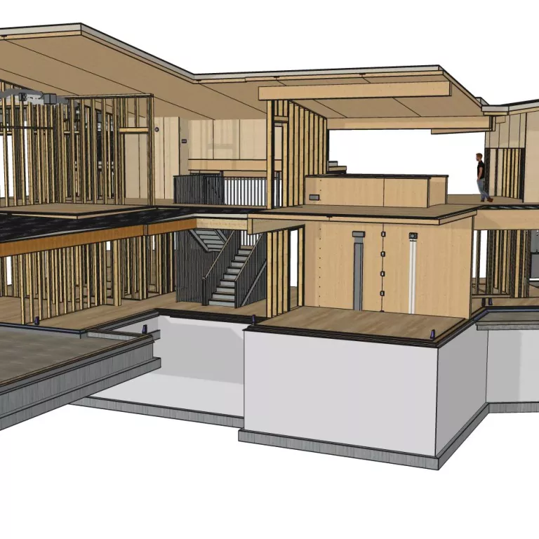 Tetris House | Phius