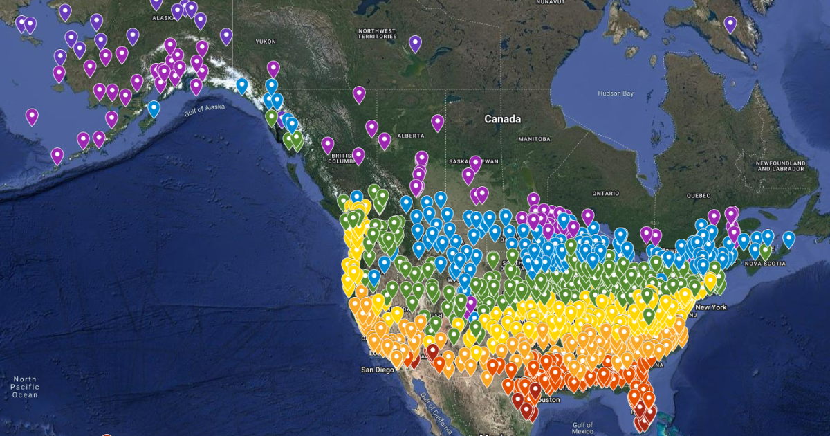 Phius CORE Prescriptive Climate Map | Phius Phius CORE Prescriptive Climate Map